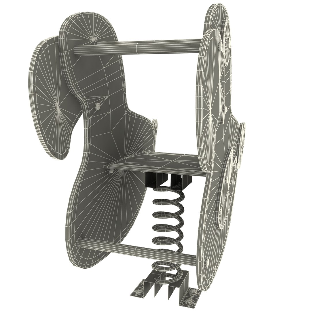 3d model spring swings v3