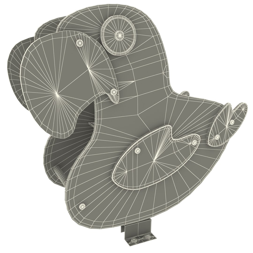 3d model spring swings v3