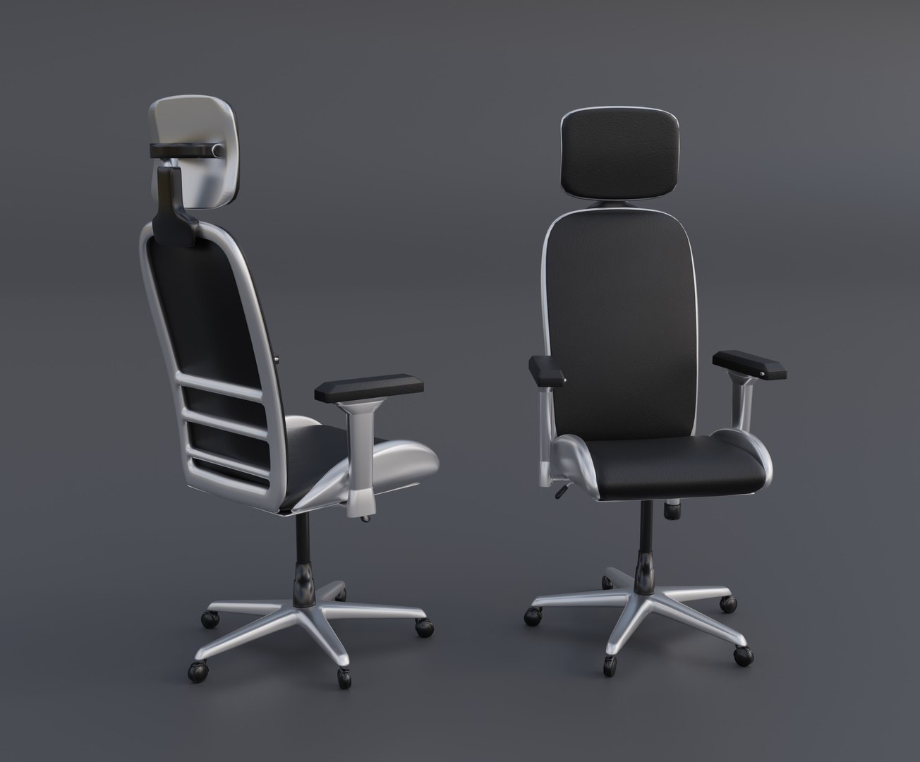 3D Office Chair Model - TurboSquid 2124218