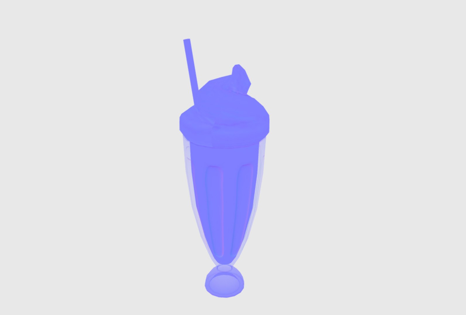 3D Milkshake Milk Shake Model - TurboSquid 1459090