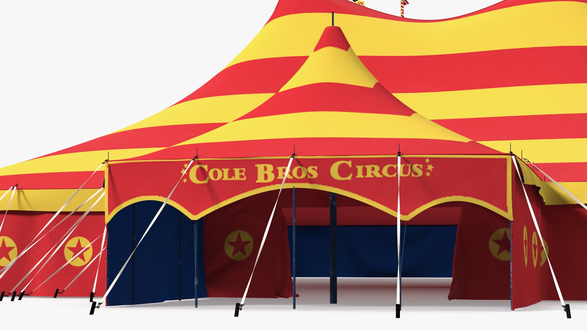 3D Circus Big Top Tent - TurboSquid 2112871