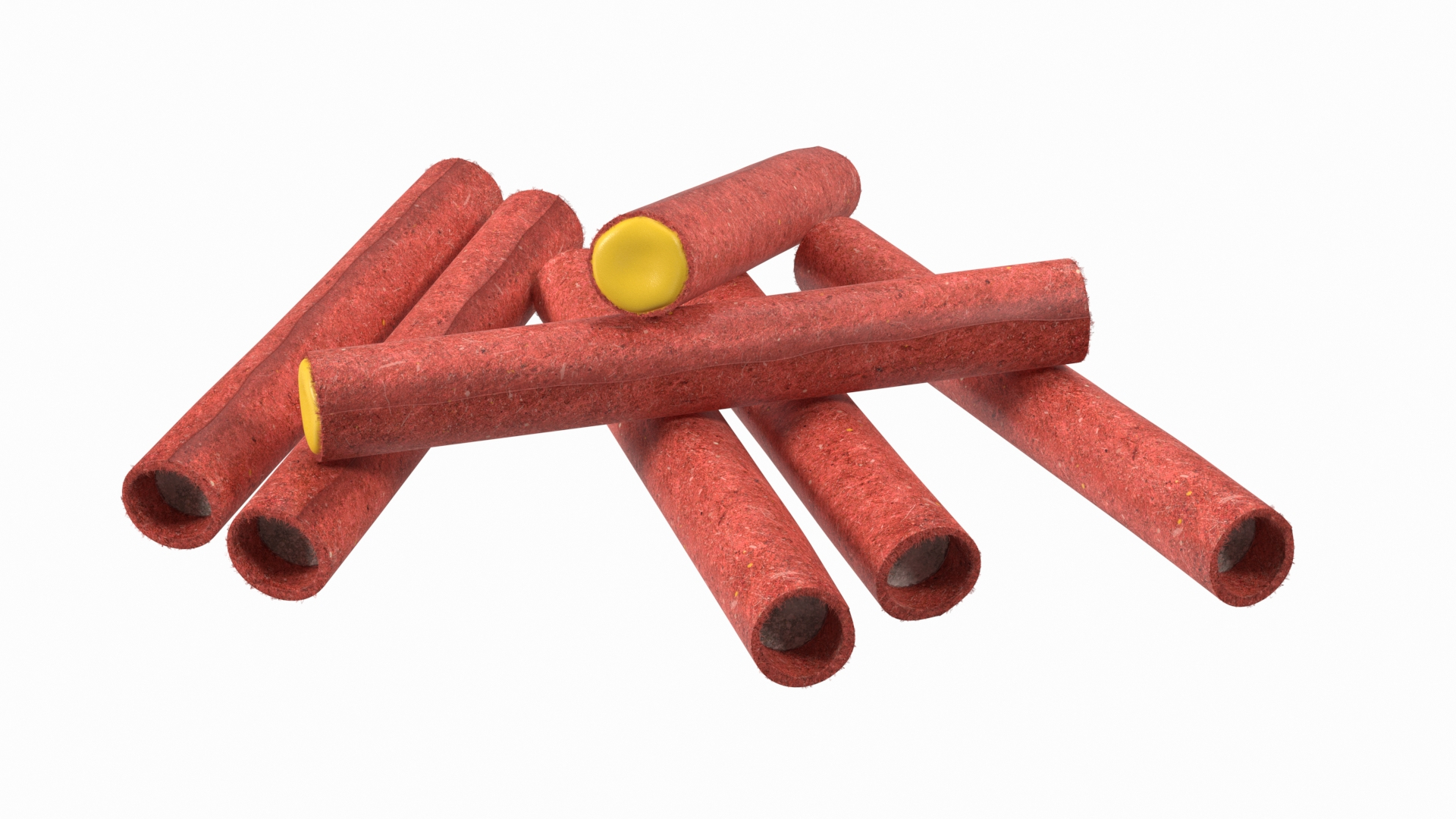 3D Pile Of Firecrackers Fur - TurboSquid 2195772