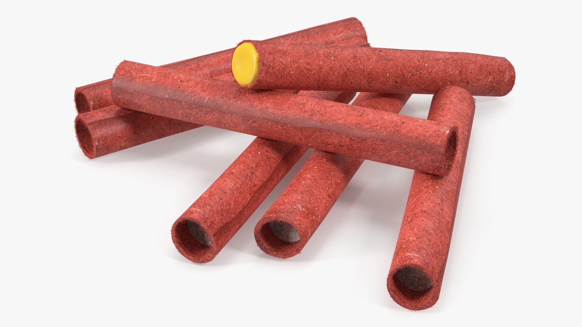 3D Pile Of Firecrackers Fur - TurboSquid 2195772