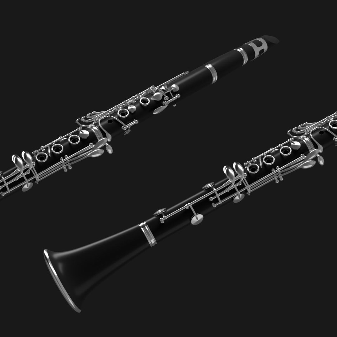 3D Clarinet - TurboSquid 1322706