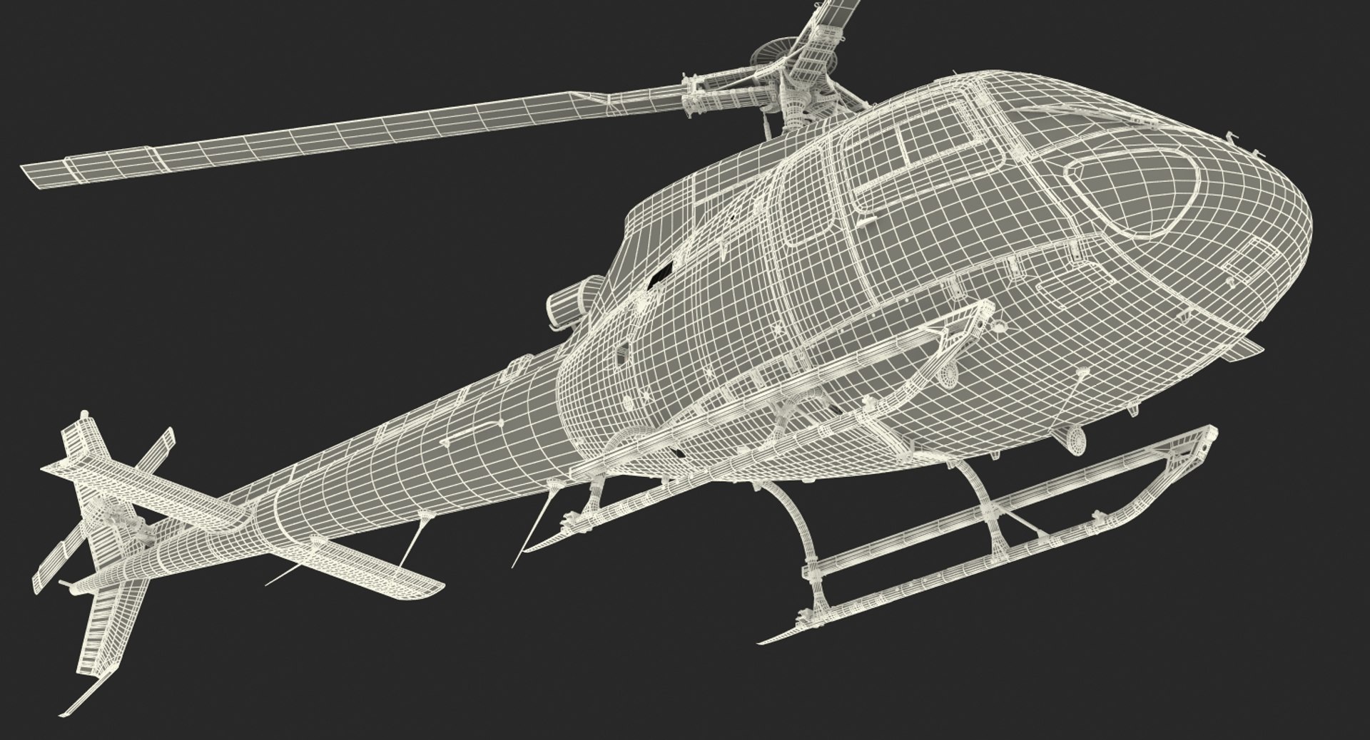 Medical Transport Helicopter Eurocopter 3D Model - TurboSquid 1179023