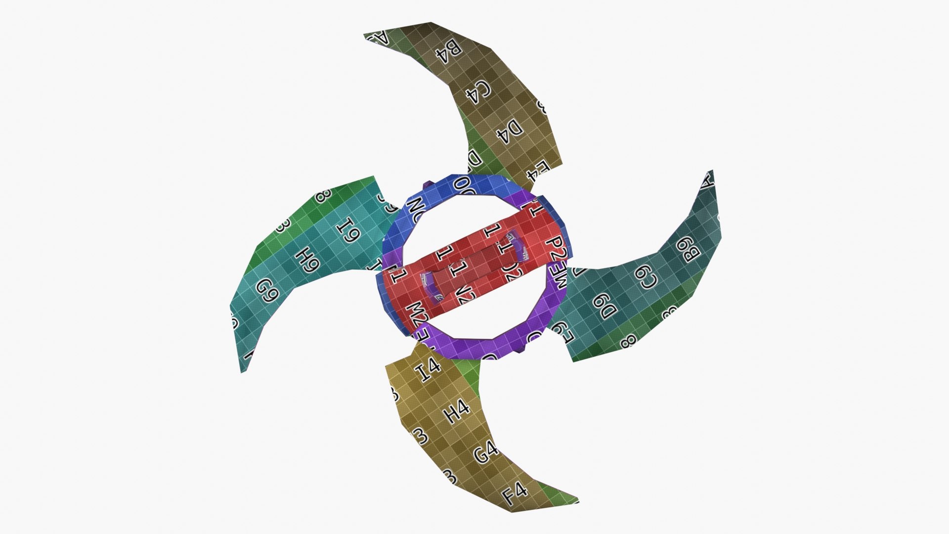 Stylized Shuriken Model - TurboSquid 1976664