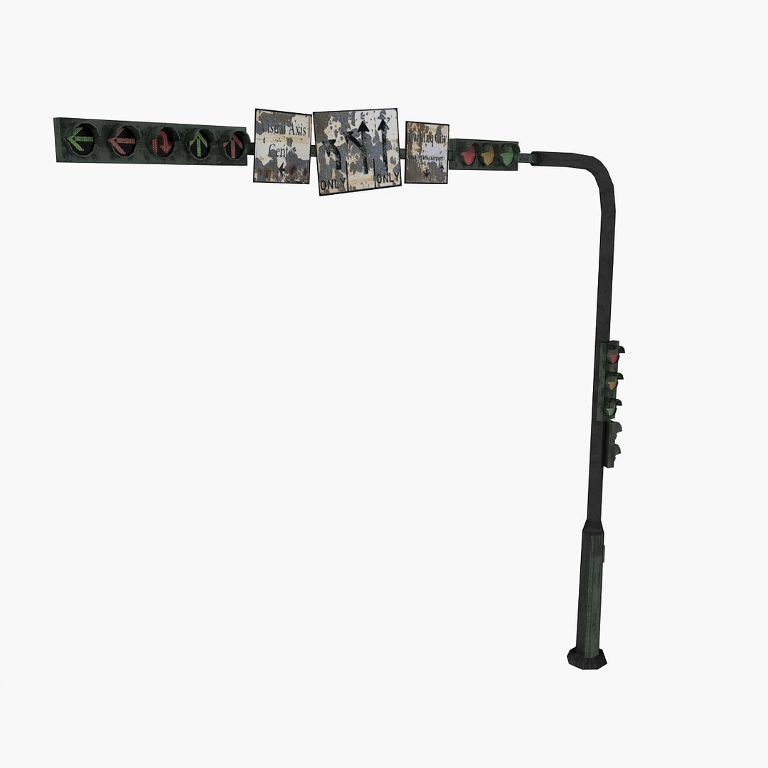 3ds max traffic light