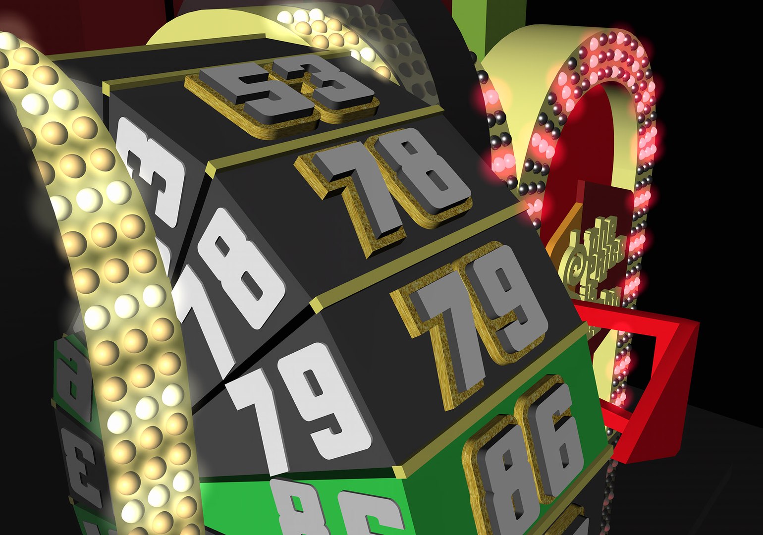 3d Price Right Set Wheel