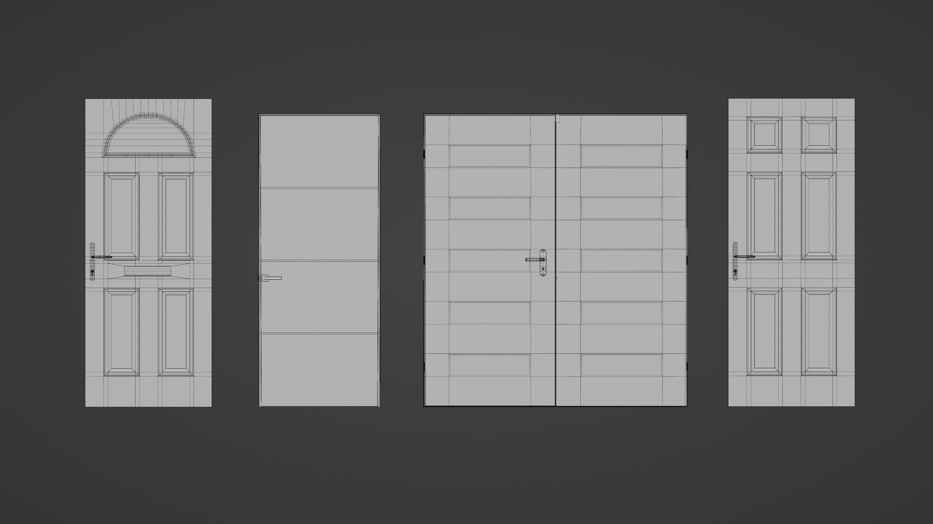 Free 3D Free Objects Pack Set 1 Blend Obj Fbx - TurboSquid 1915437