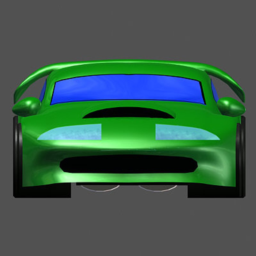 3d rally car model