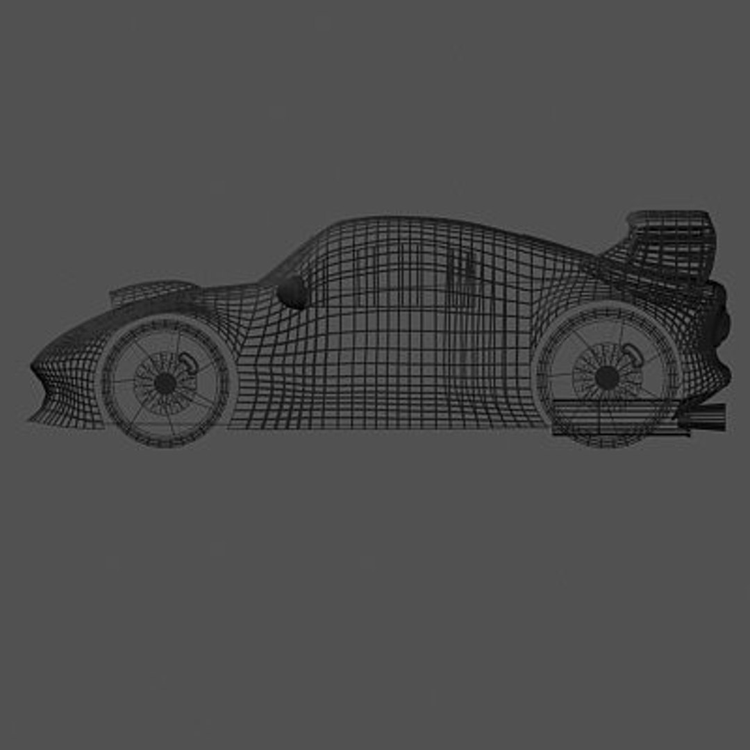 3d rally car model