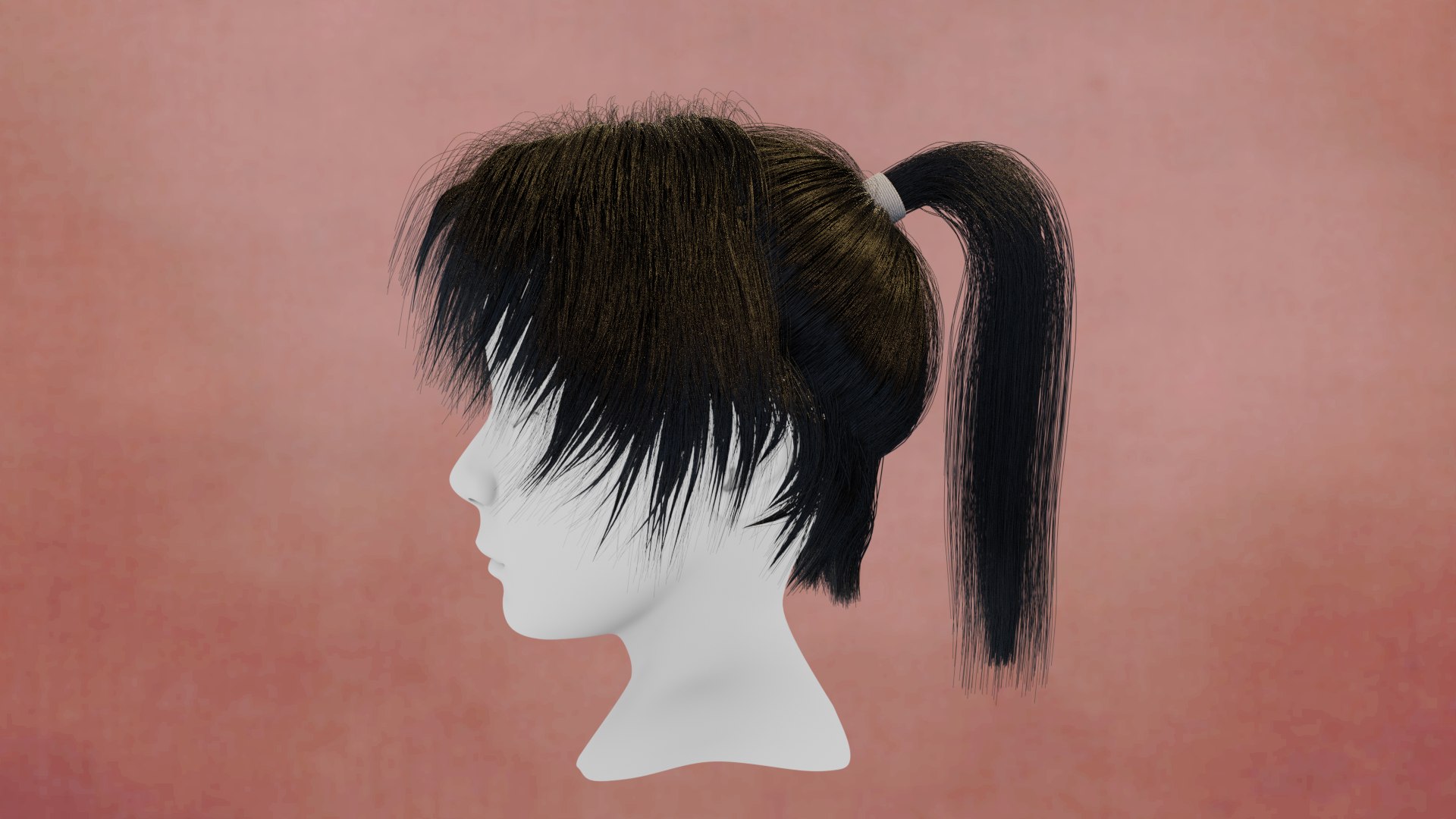 Hair KANO 3D Model - TurboSquid 2026913
