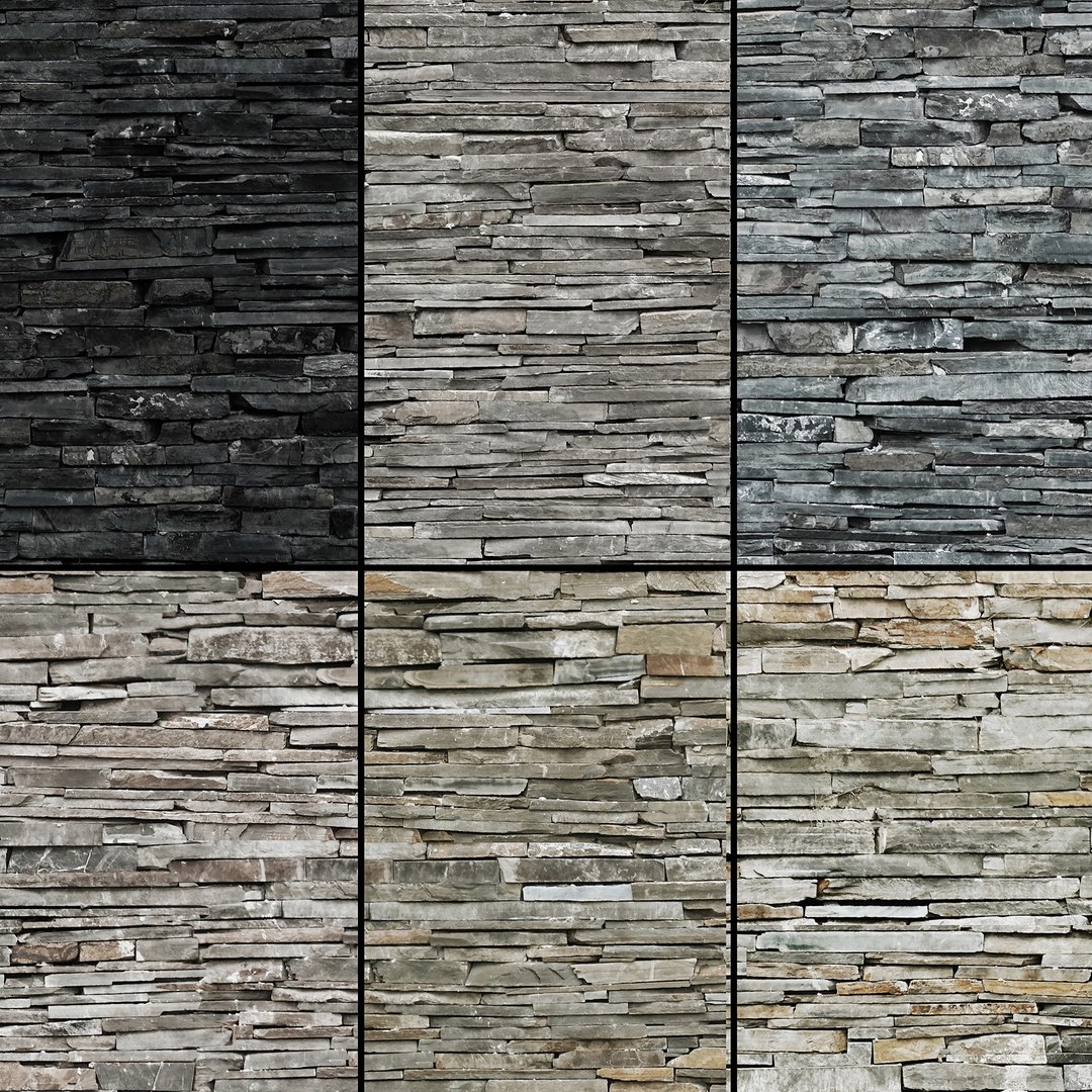 3d Seamless Stone Wall 2