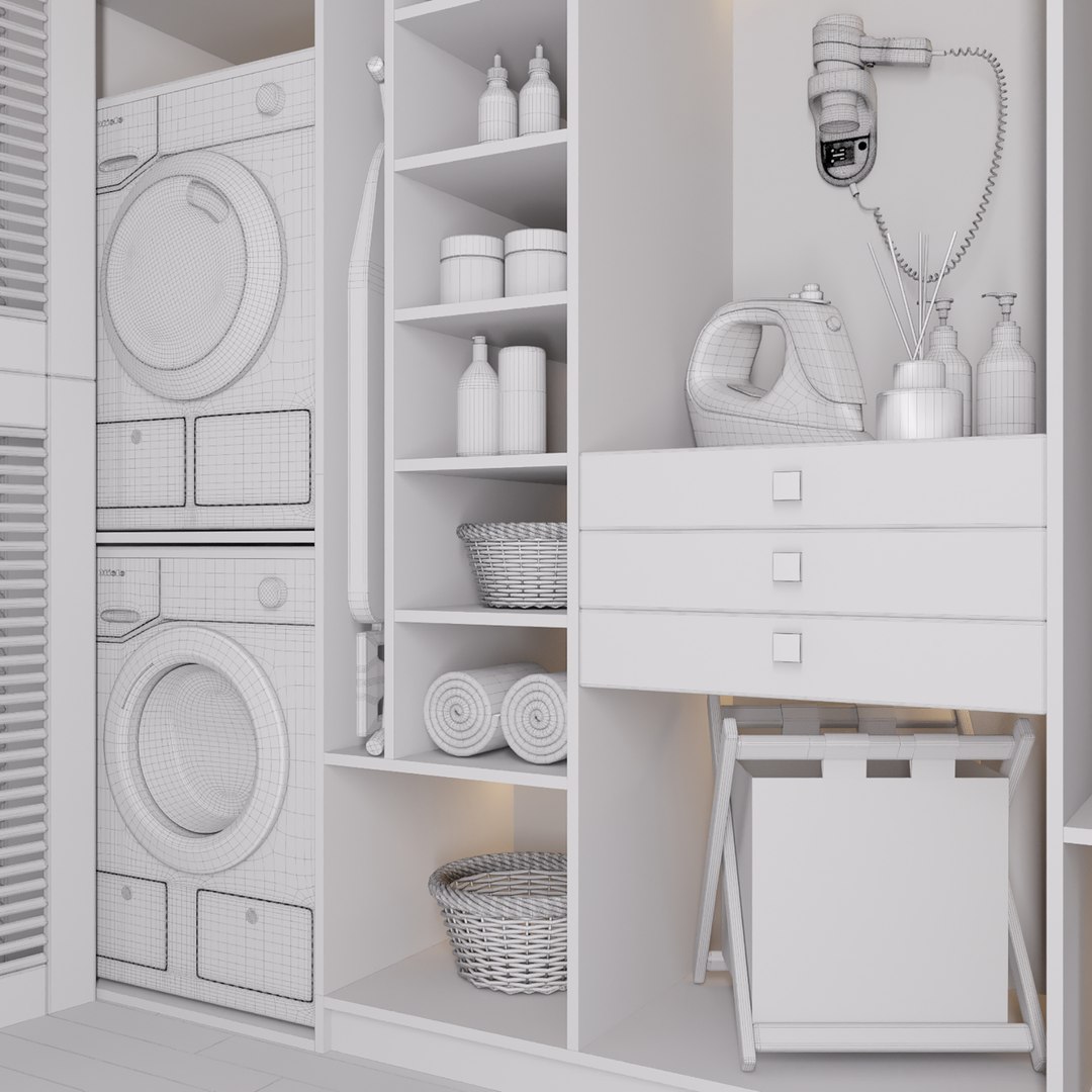 3D Laundry Room 004 - TurboSquid 1990695