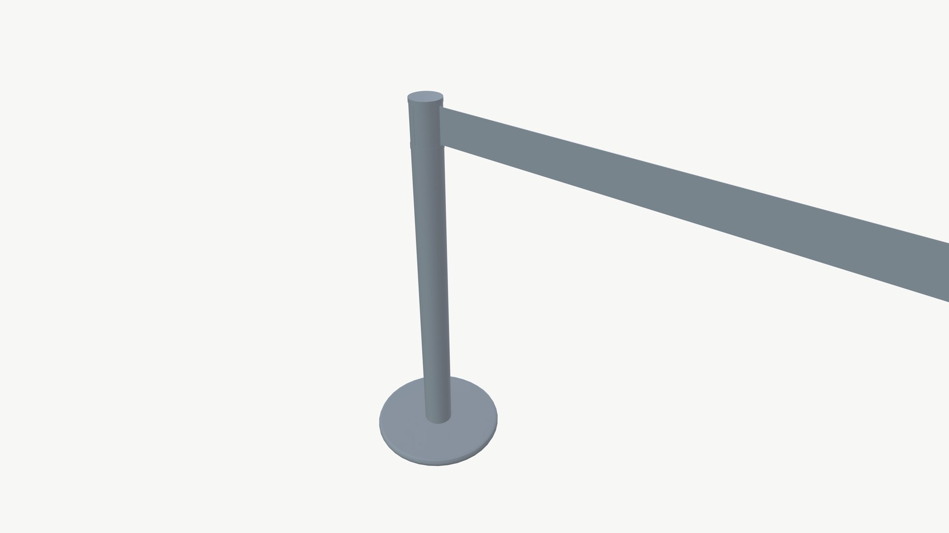 3D Steel Barricade Model - TurboSquid 2258092