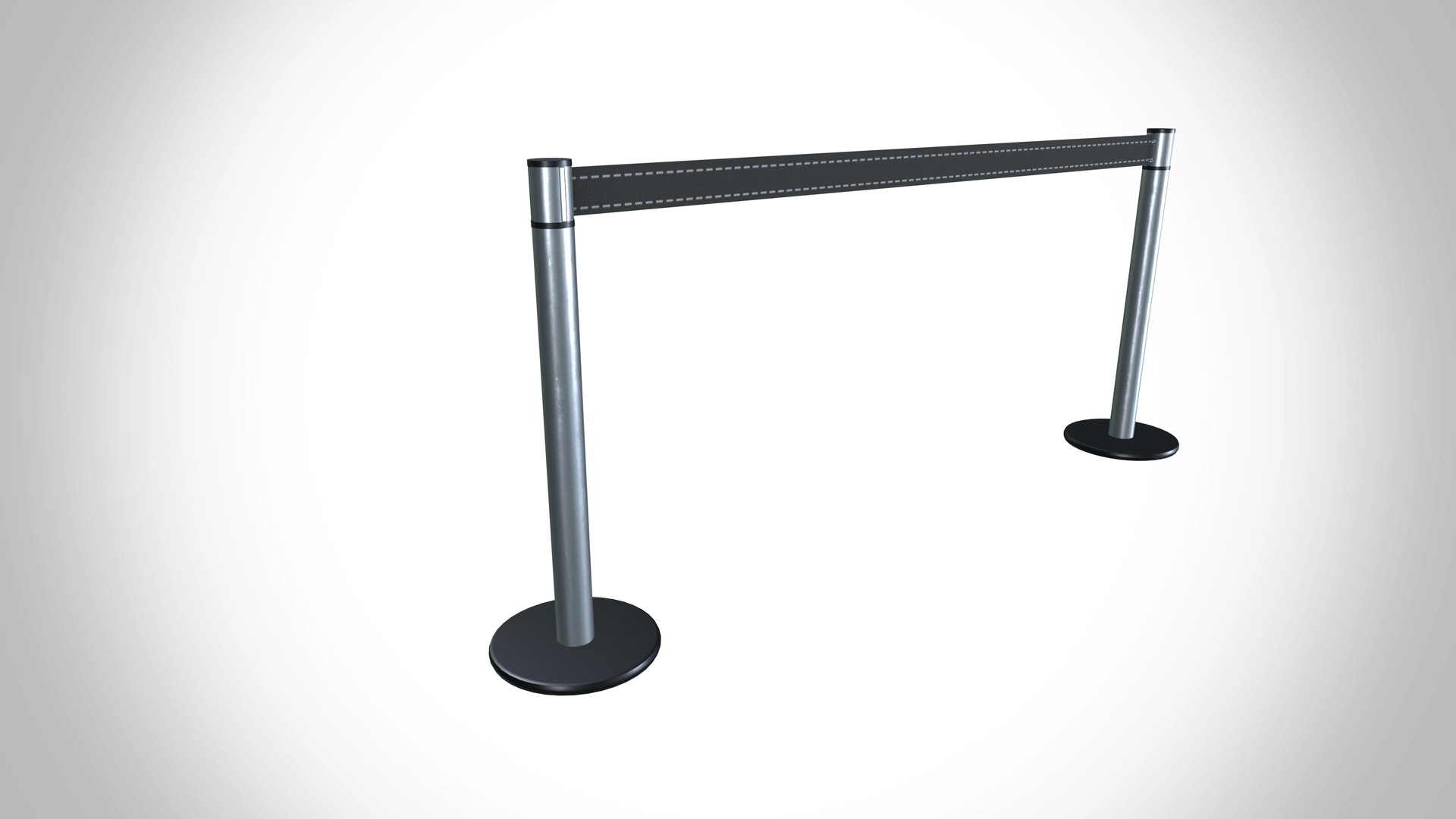 3D Steel Barricade Model - TurboSquid 2258092