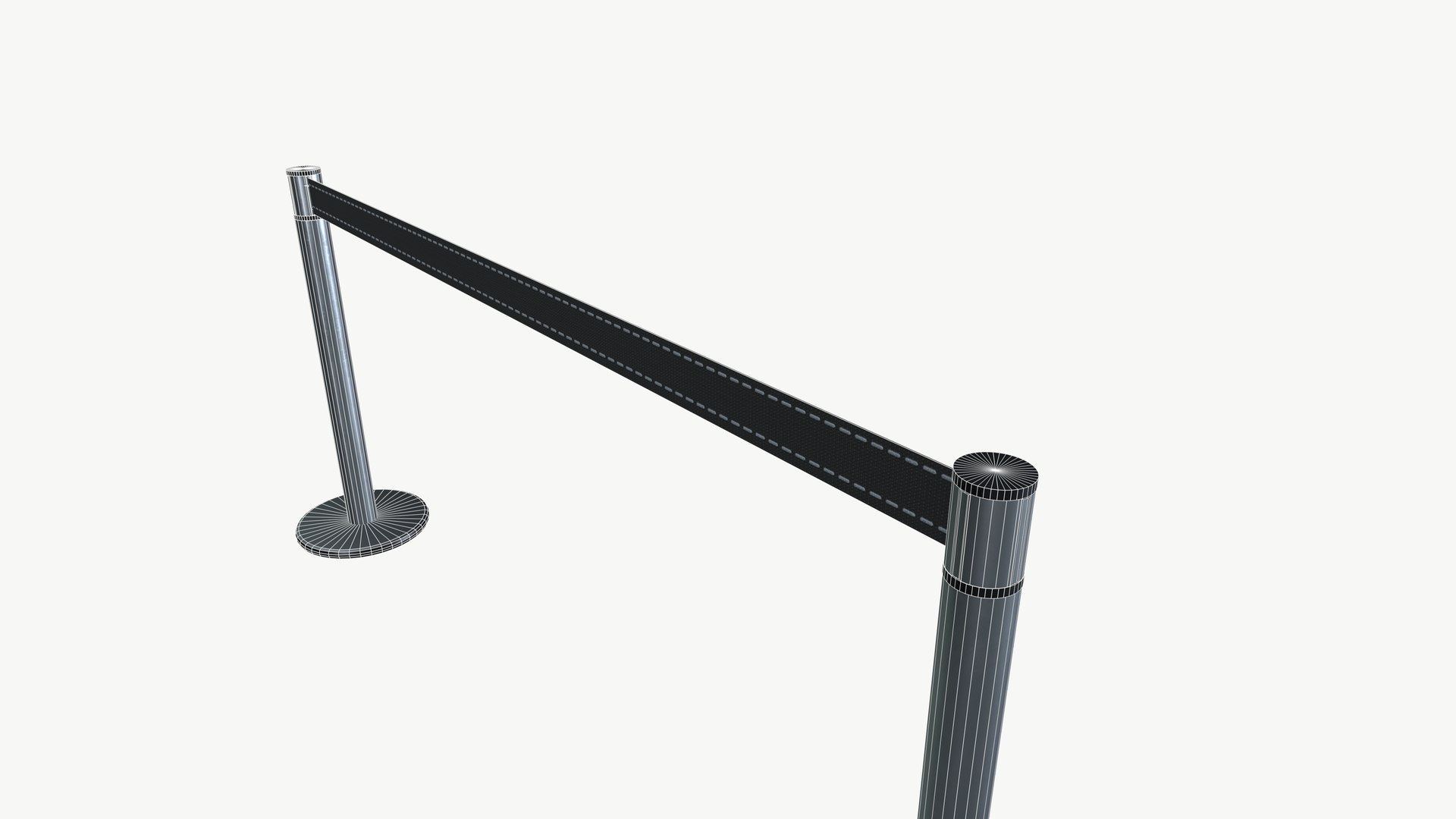 3D Steel Barricade Model - TurboSquid 2258092