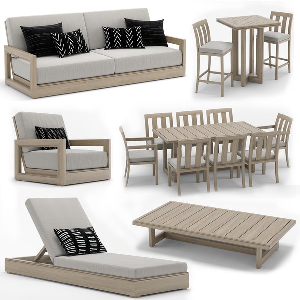 Rh outdoor paloma 3D model - TurboSquid 1564361