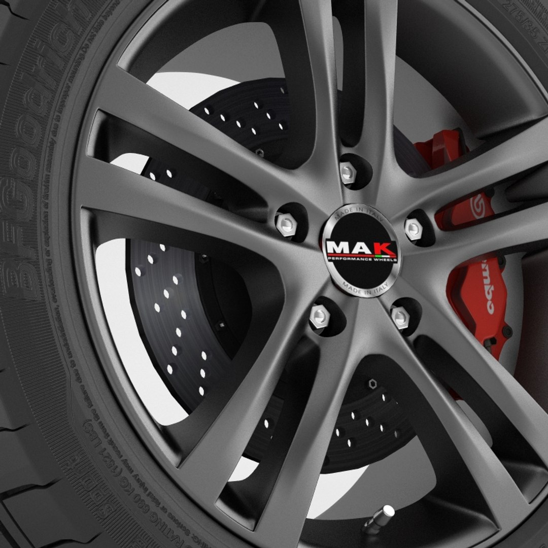 3d Wheel Mak Zenith