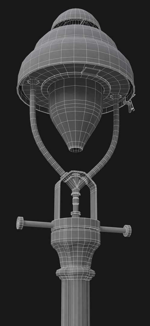 Berlin Gas Street Light 3D Model - TurboSquid 1559612