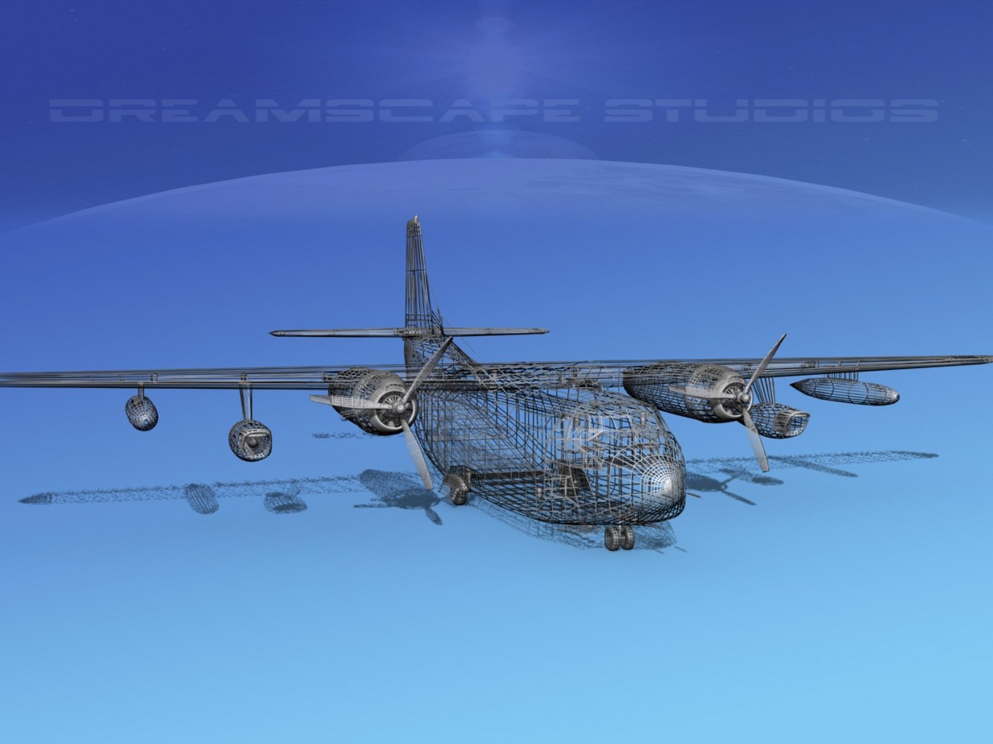 Aircraft Fairchild C-123 Provider Model - TurboSquid 1307879
