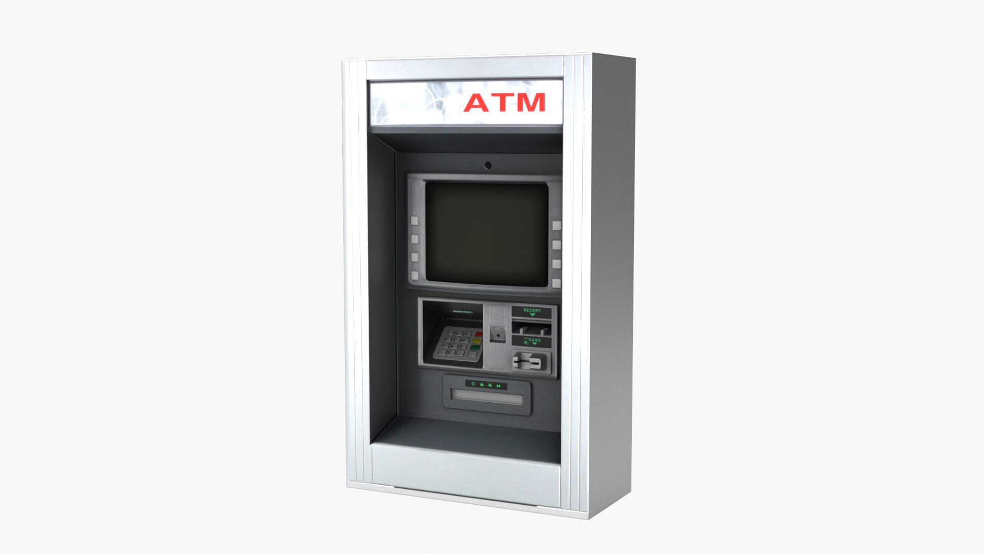 ATM Wall Mount 3D - TurboSquid 2244167