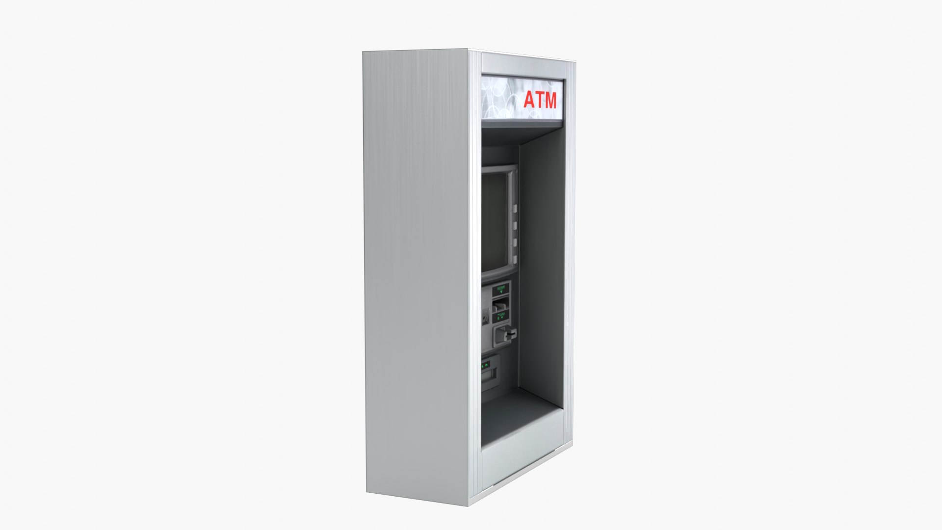 ATM Wall Mount 3D - TurboSquid 2244167