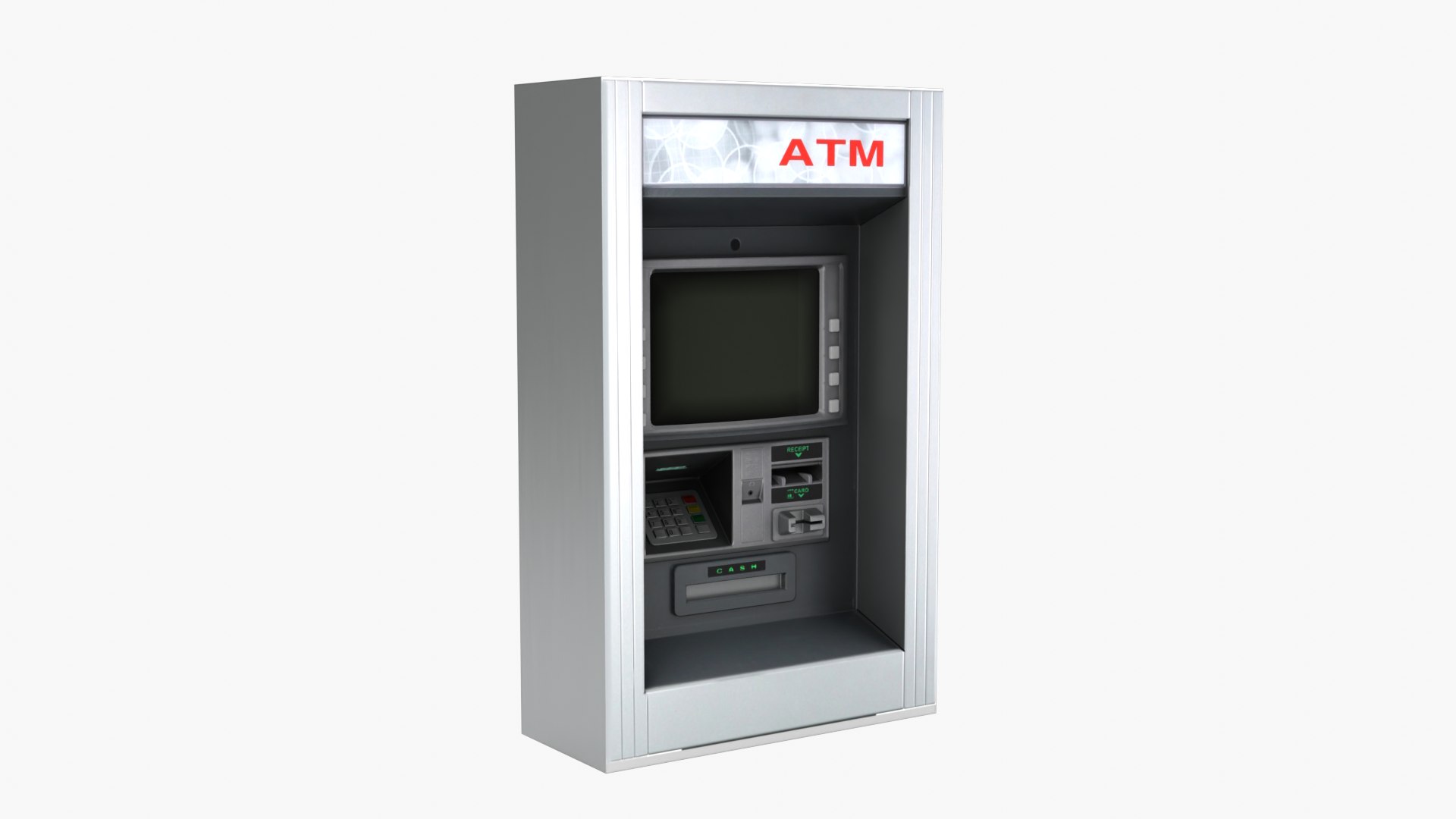 ATM Wall Mount 3D - TurboSquid 2244167