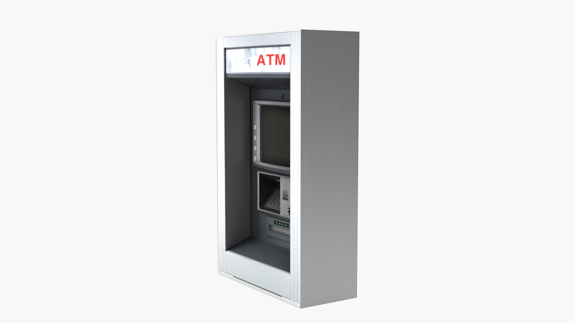 ATM Wall Mount 3D - TurboSquid 2244167