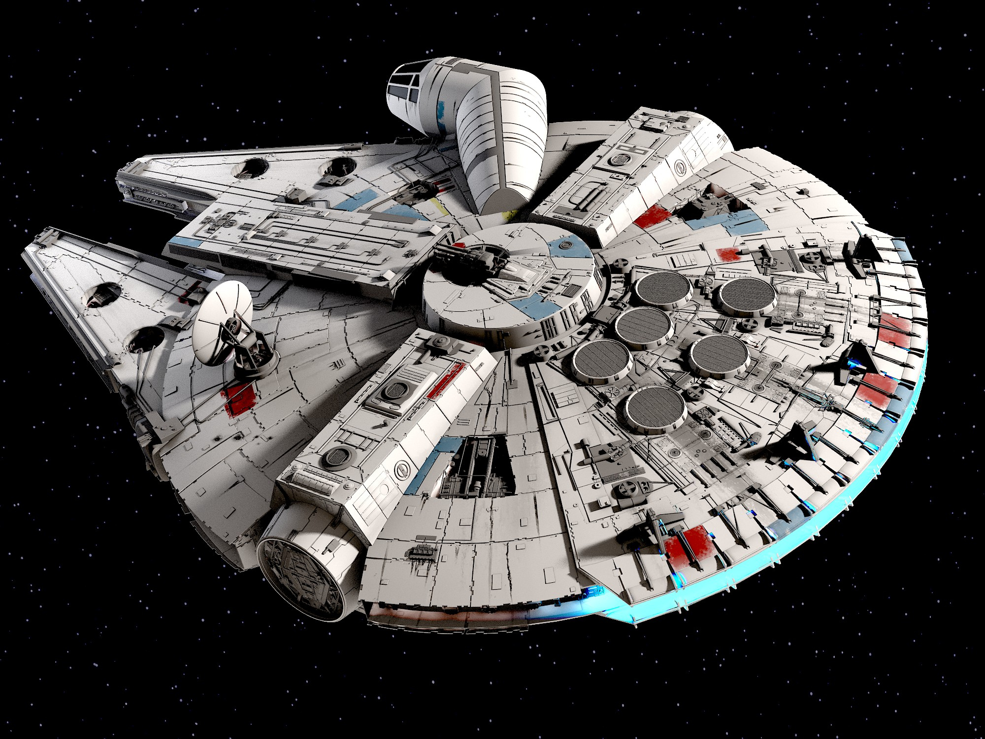 lwo millennium falcon