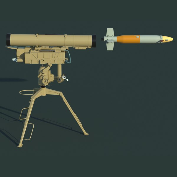 3d model of iranian artillery zelzal 2