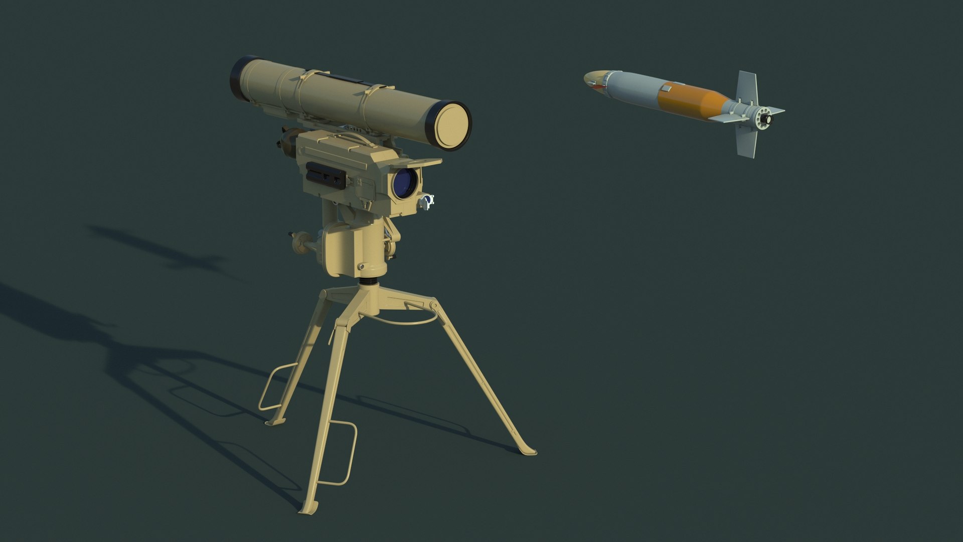 9M133 Kornet 3D Model - TurboSquid 1714877