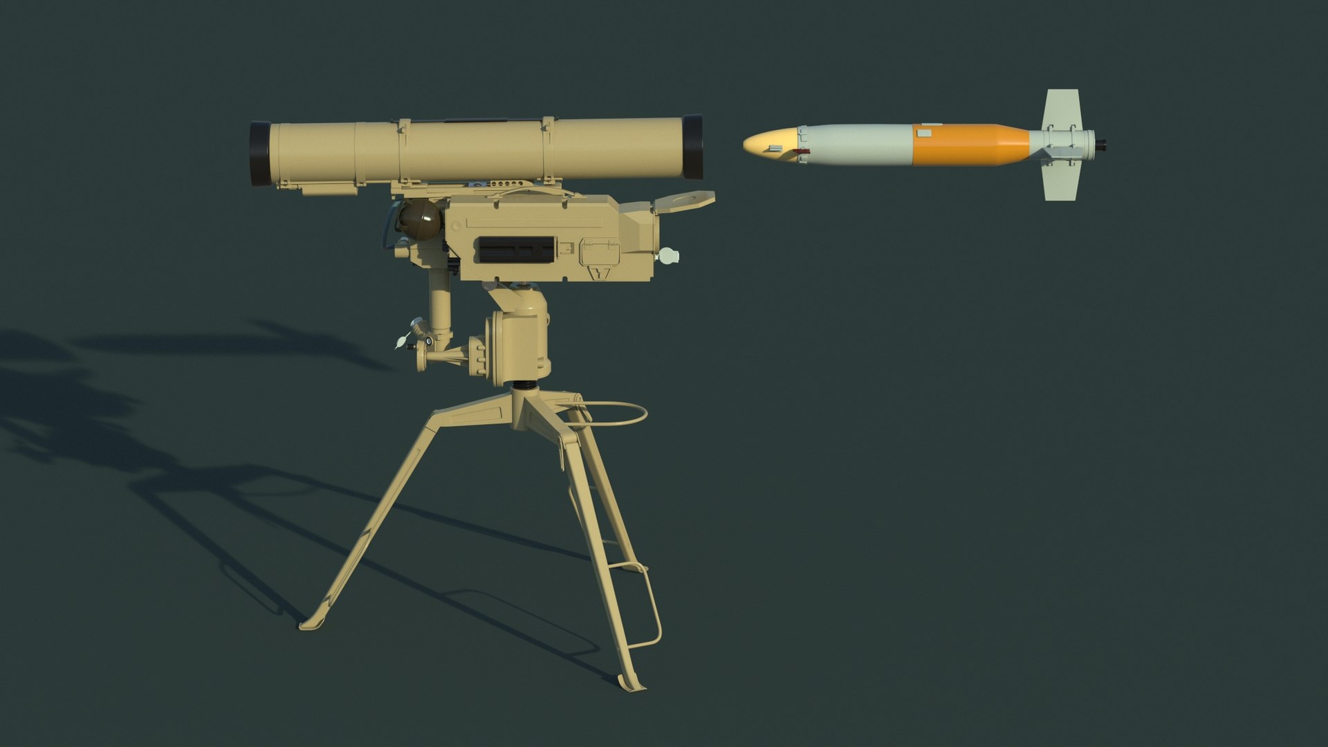9M133 Kornet 3D Model - TurboSquid 1714877
