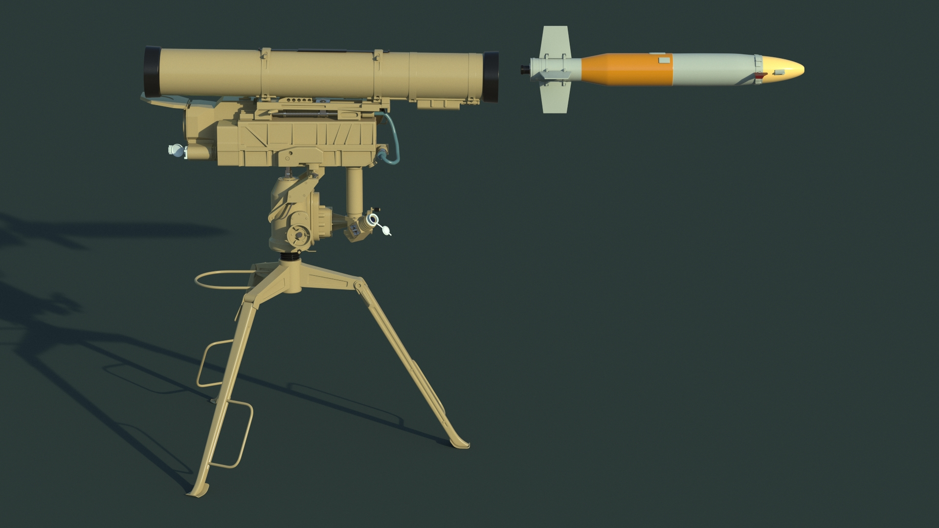 9M133 Kornet 3D Model - TurboSquid 1714877