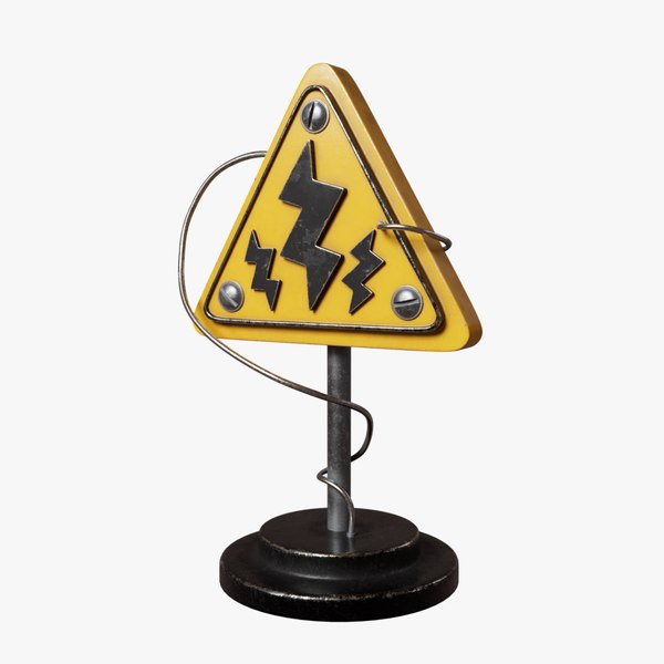 modelo 3d SEÑAL DE ADVERTENCIA - TurboSquid 2319162