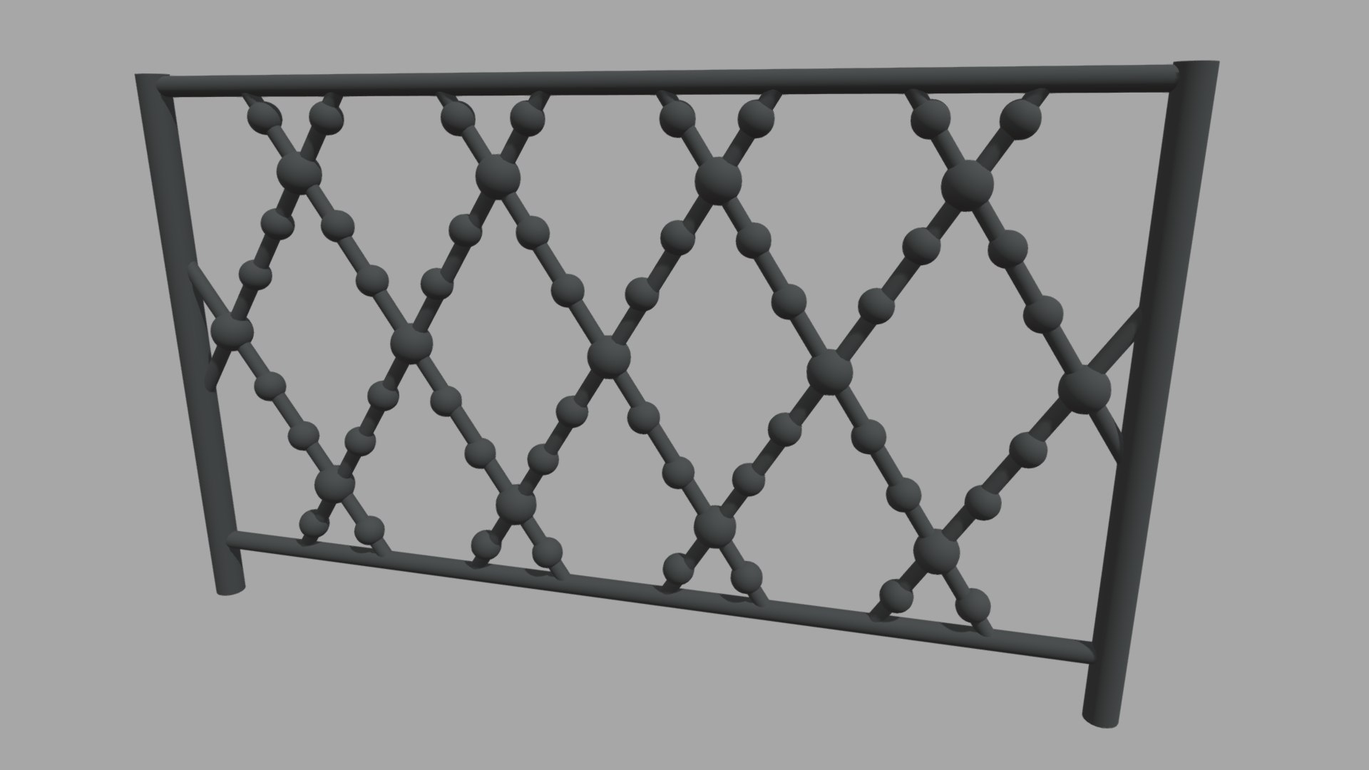3D Fence 05 Model - TurboSquid 1999169
