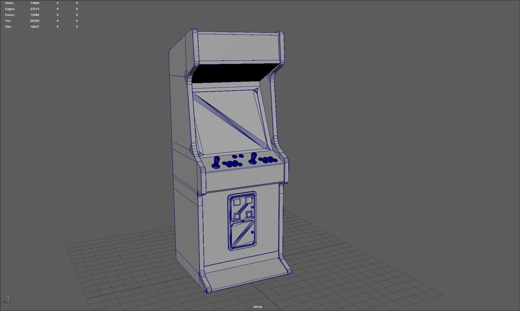 Arcade Machine 3D - TurboSquid 1698737