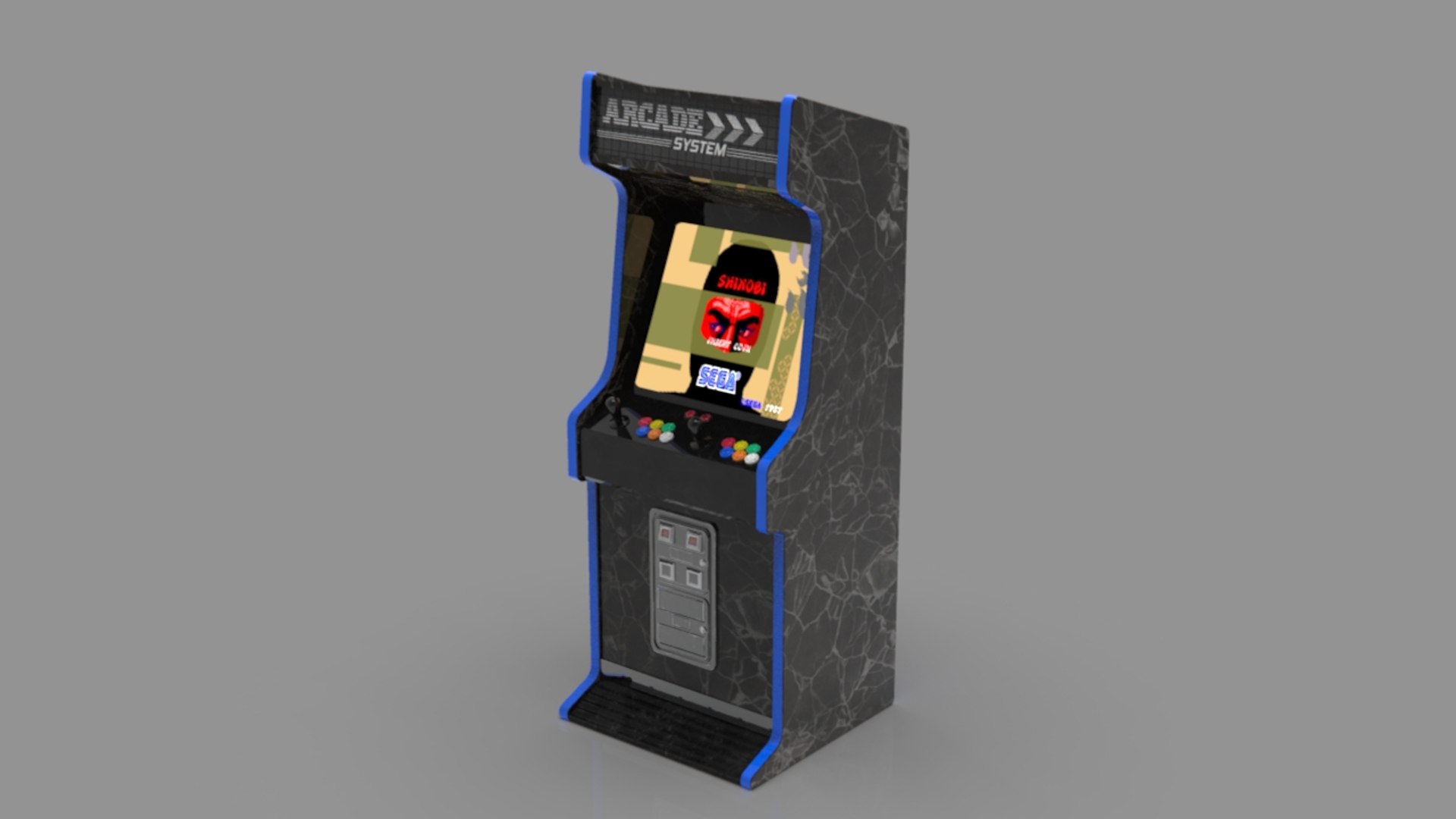 Arcade Machine 3D - TurboSquid 1698737