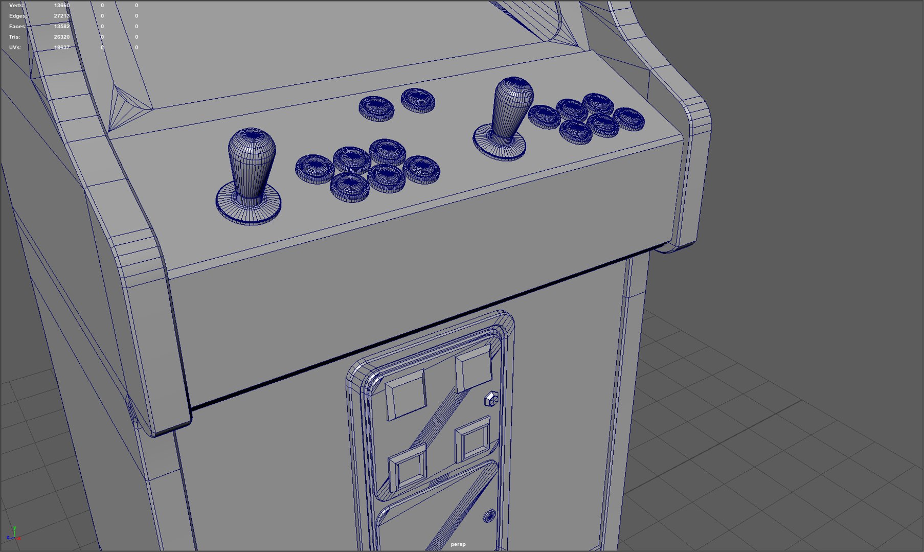 Arcade Machine 3D - TurboSquid 1698737