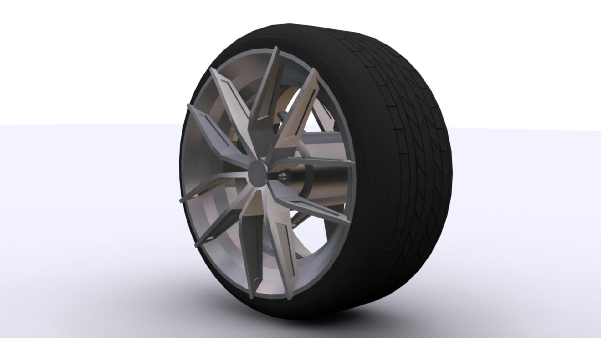 Car Rim Tire 3D Model - TurboSquid 2012490