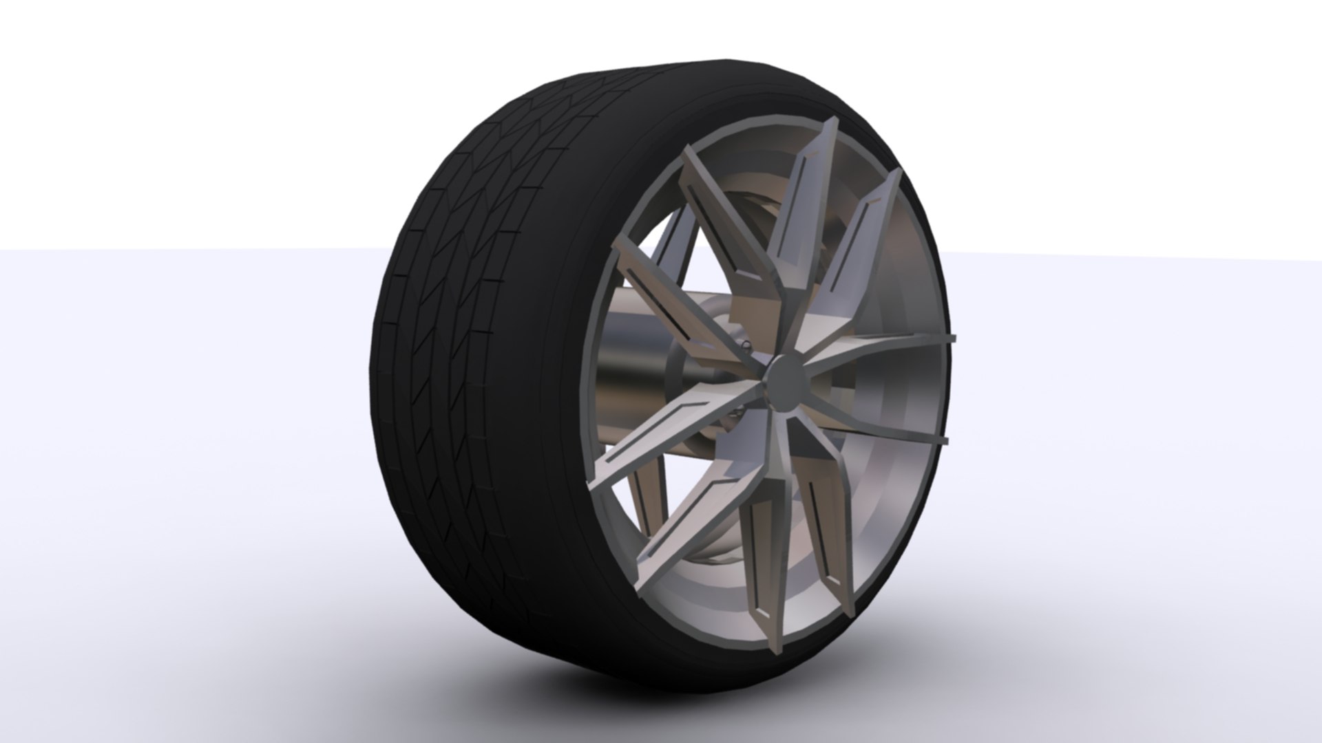 Car Rim Tire 3D Model - TurboSquid 2012490