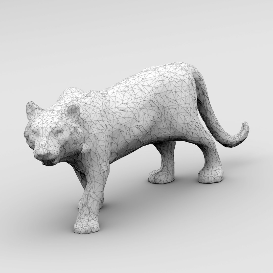 3d Bengal Tiger Model