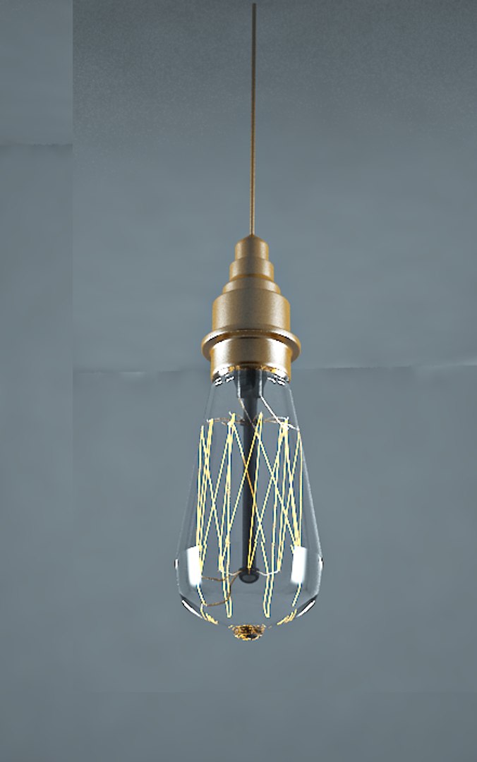 3D original vintage light - TurboSquid 1173892