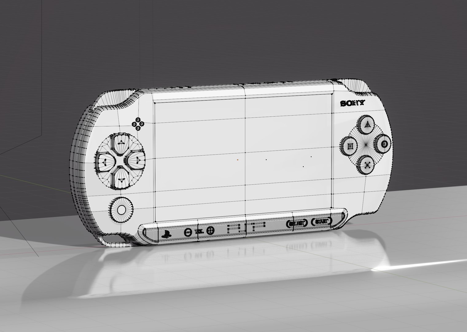 Psp Street Modeled 3D - TurboSquid 1632129