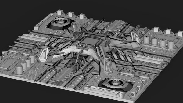 3D cpu motherboard model - TurboSquid 1372698