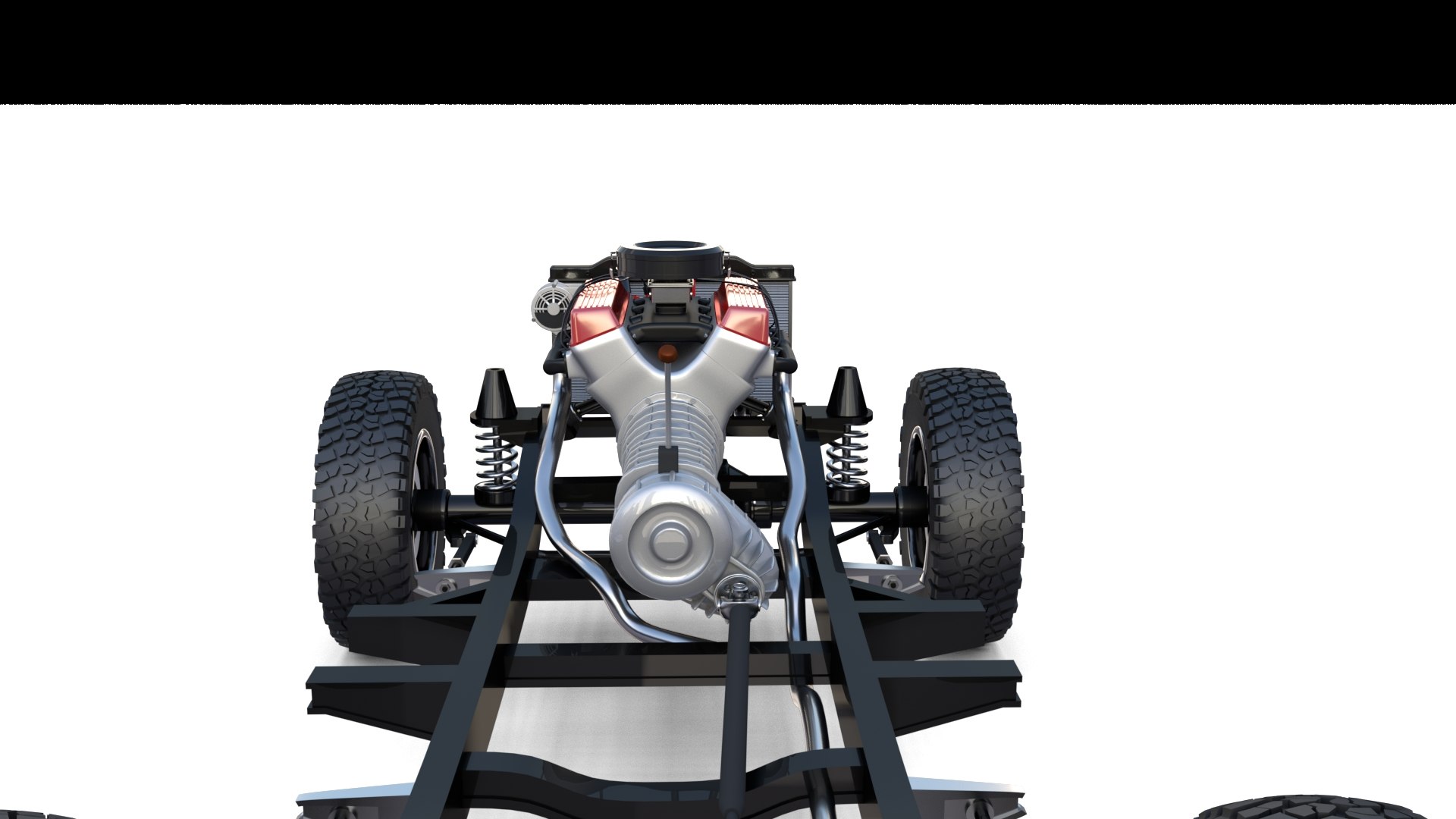 Rover range chassis 3D model - TurboSquid 1501130