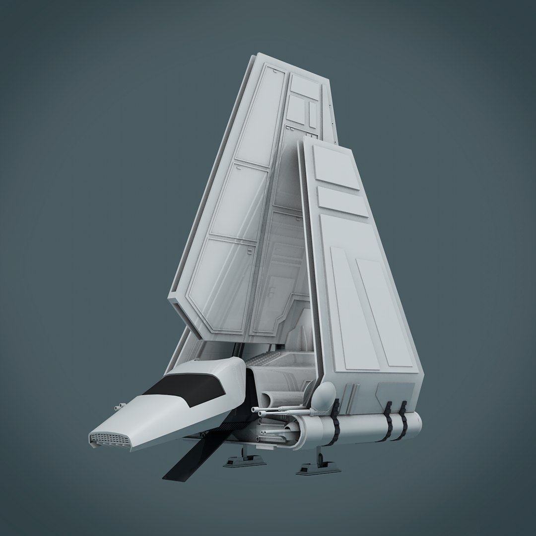 Lanzadera T-4a Clase Lambda 3D Model - TurboSquid 2086808