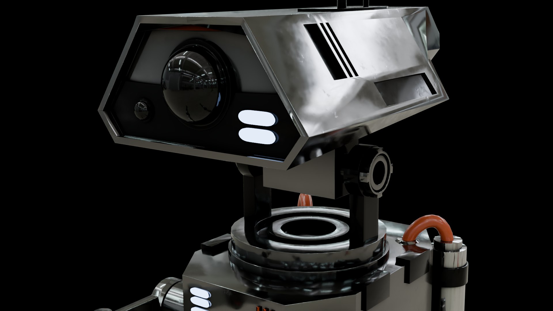 Sci Fi Worker Robot FBX 3D Model - TurboSquid 2257824