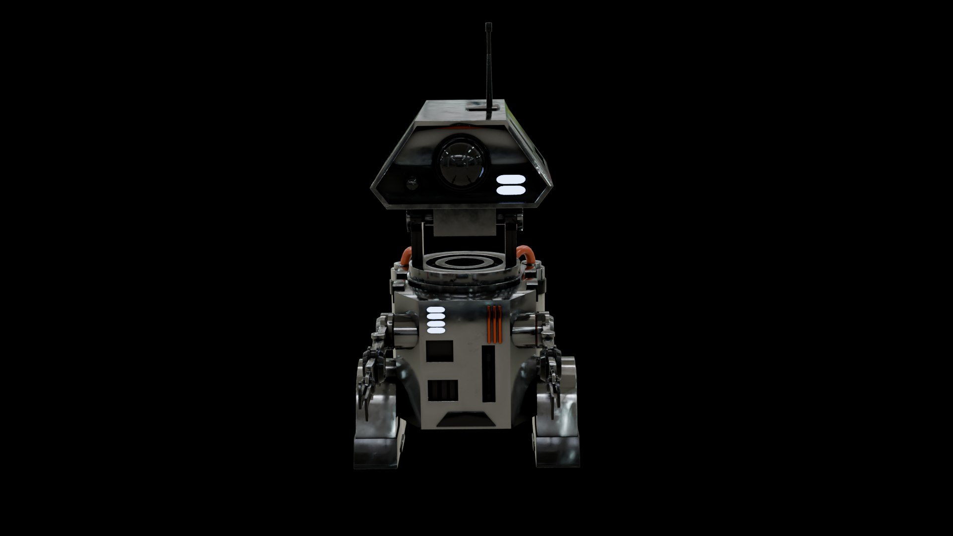 Sci Fi Worker Robot FBX 3D Model - TurboSquid 2257824