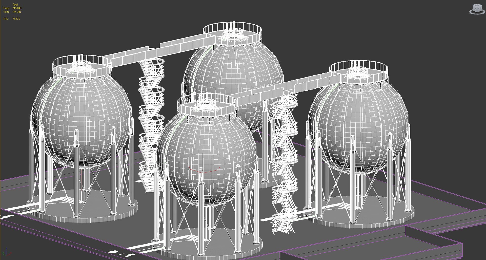 Storage Facility 3d Max